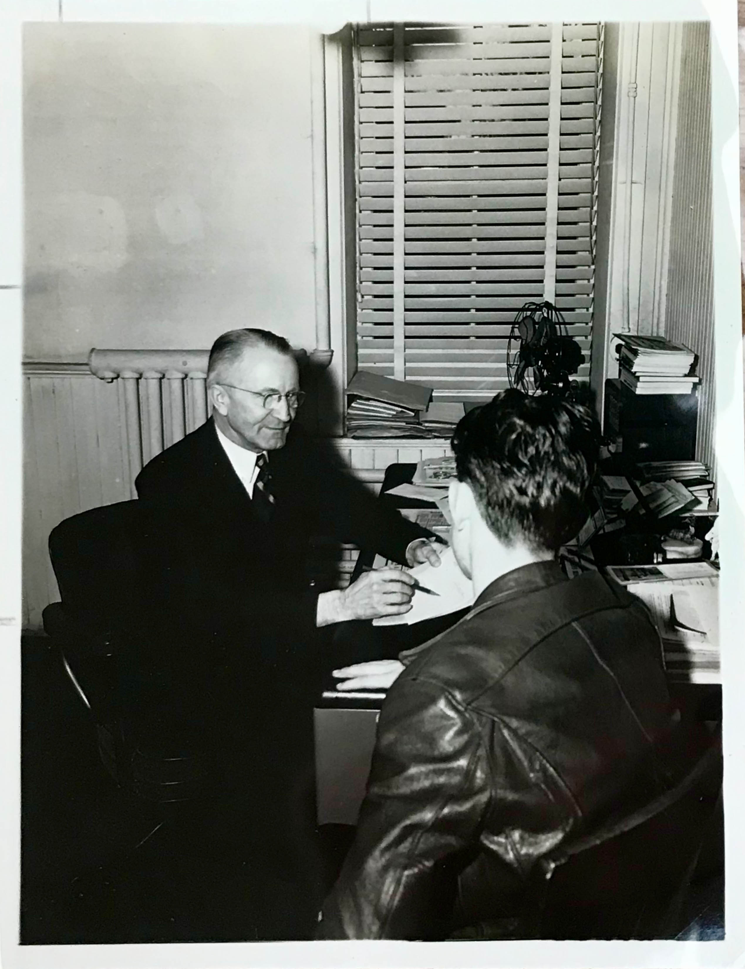 Nels A. Bengston and student · Nebraska U Student Projects · Archives ...